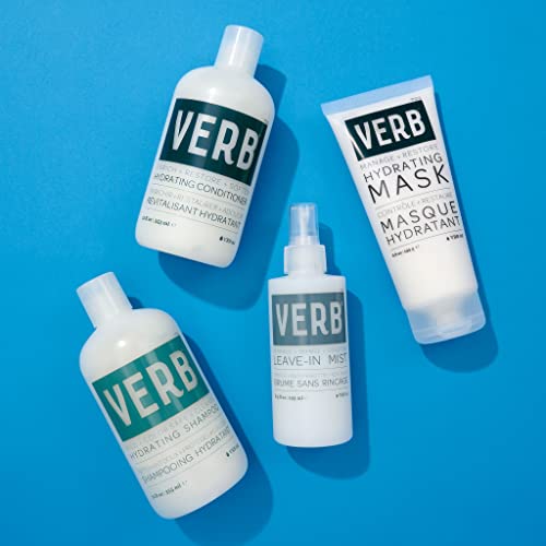 Verb Hydrating Shampoo & Conditioner Duo – Vegan Shampoo and Conditioner Set –Moisturizing Argan Oil Shampoo and Conditioner - No Harmful Sulfates, 12 fl oz