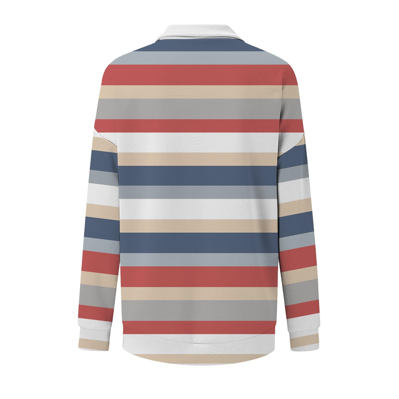 FABFEGU View My Gift Card Balance on My Account Amazon,Cute Sweatshirts for Women Women's Printed Fashionable Casual Long Sleeved Zippered Lapel Sweater Pack (Blue #1, M)