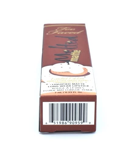 Too Faced Melted Matte Liquified Long Wear Lipstick Cinnamon Bun - 0.23 oz, Fl Oz (Pack of 1)