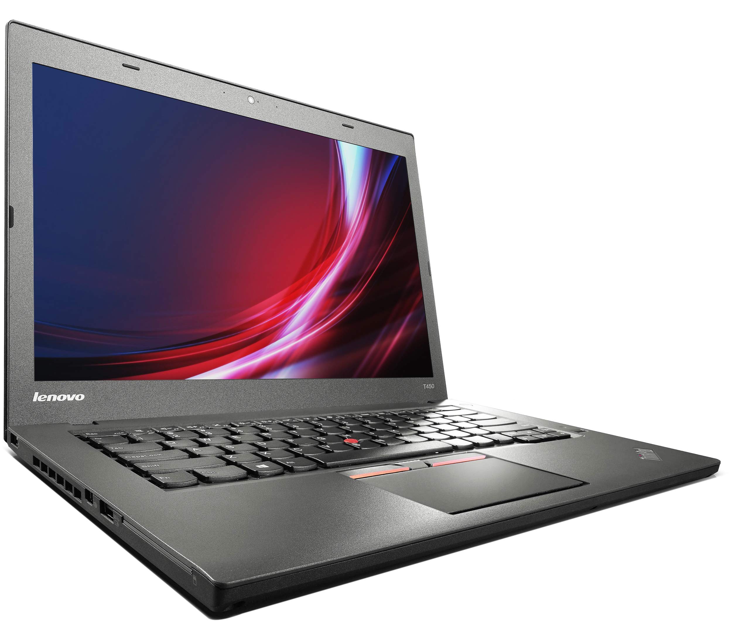 Lenovo ThinkPad T450 14" Laptop, Intel Core i5 5300U 2.3Ghz, 16GB DDR3 RAM, 256GB SSD Hard Drive, Webcam, Windows 10
