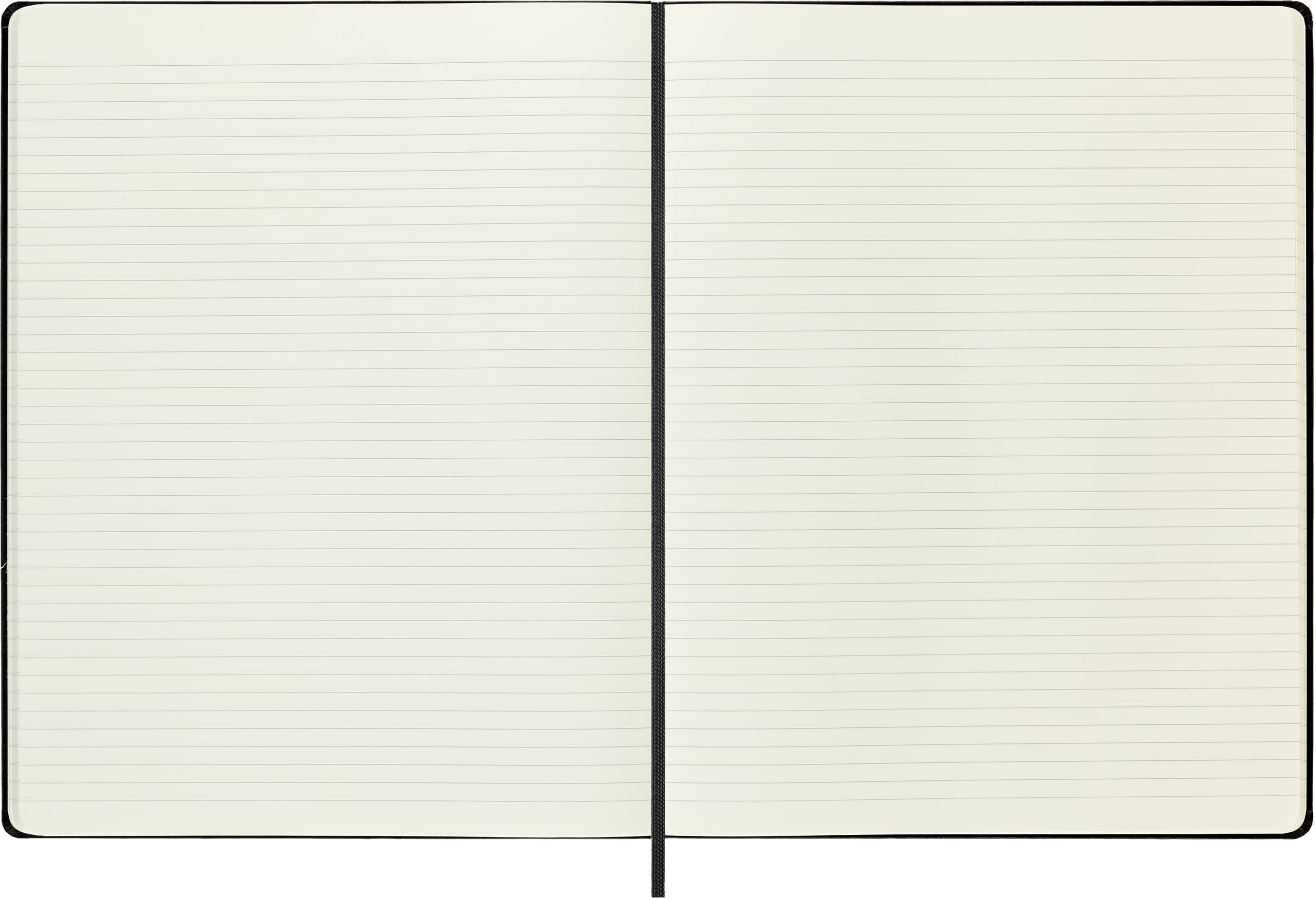 Moleskine Classic Notebook, Hard Cover, XXL (8.5" x 11") Ruled/Lined, Black, 192 Pages