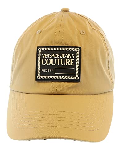 Versace Jeans Couture Gold Signature Baseball Cap for Mens