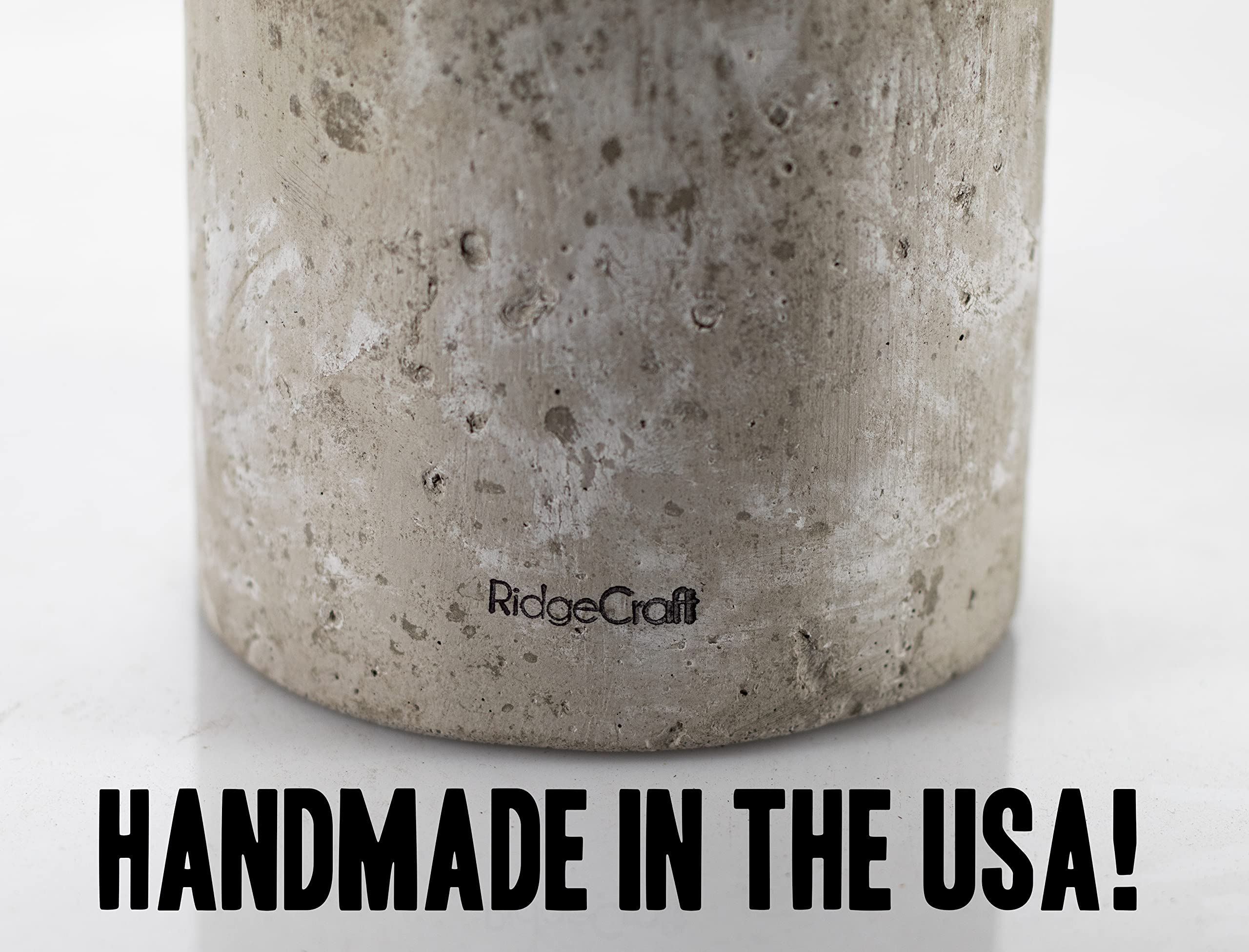 Concrete Heavy Duty Door Stopper - Extra Large Doorstop - Heavy Duty Industrial Outdoor or Indoor Office Door Stoppers
