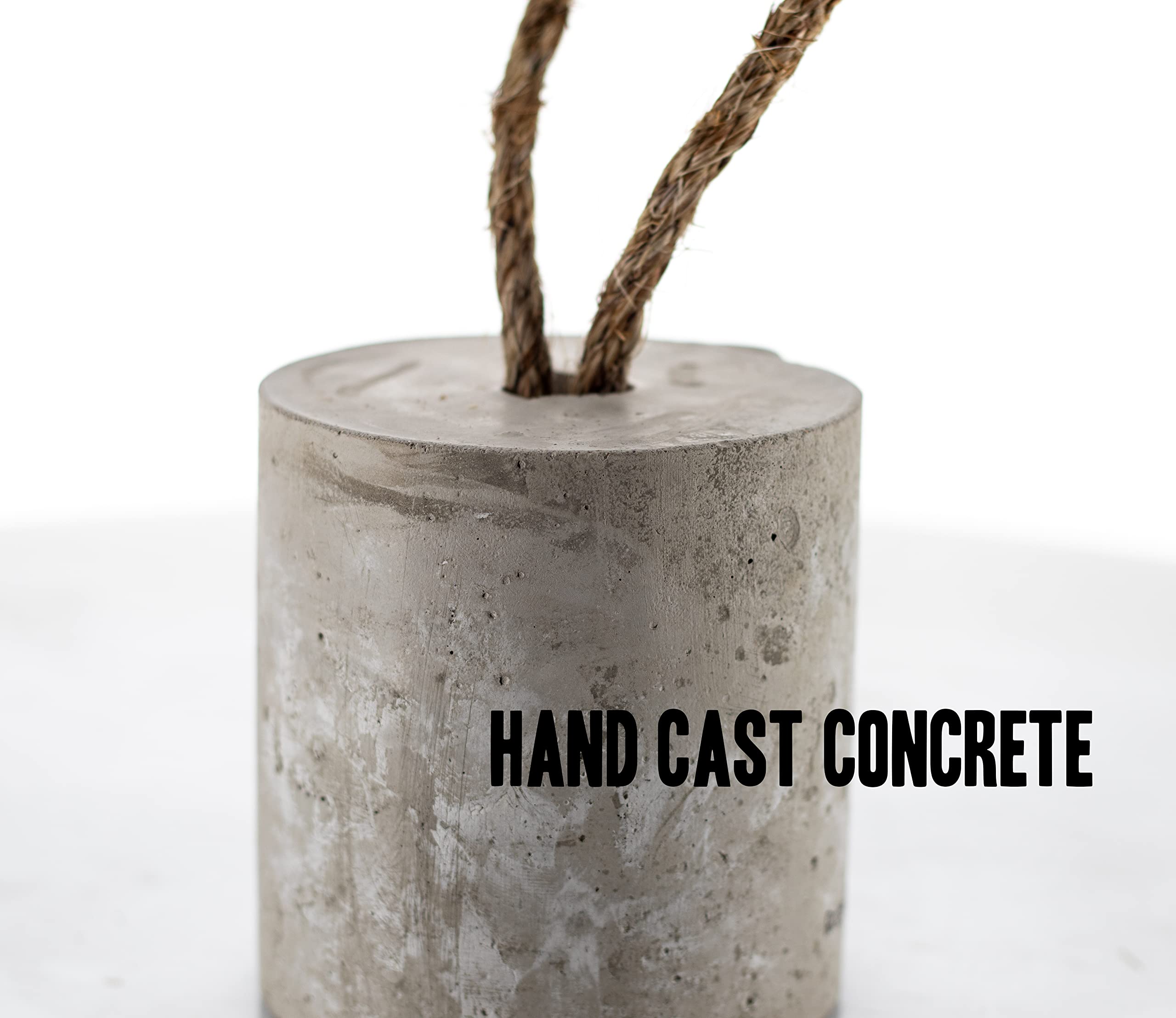 Concrete Heavy Duty Door Stopper - Extra Large Doorstop - Heavy Duty Industrial Outdoor or Indoor Office Door Stoppers