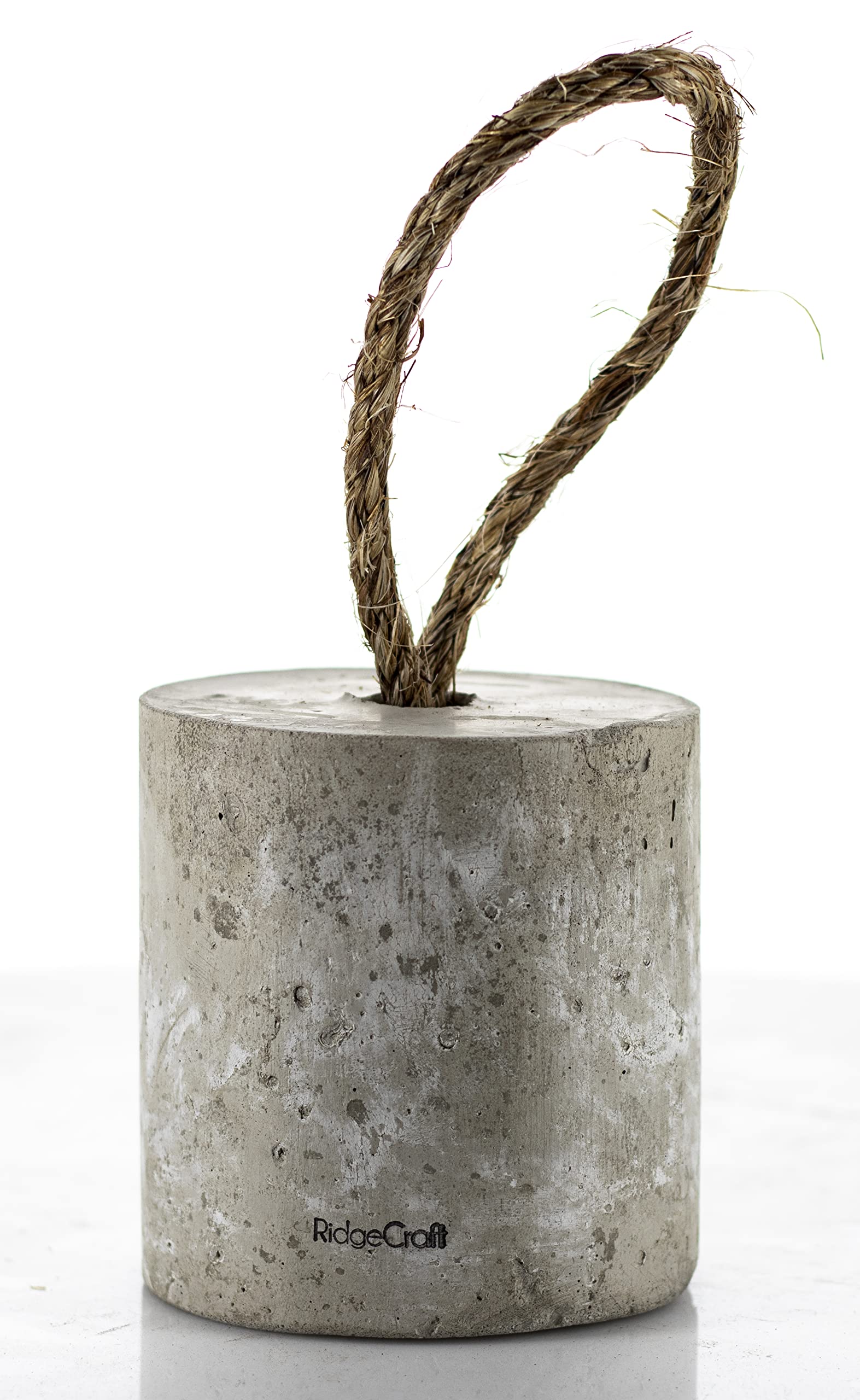 Concrete Heavy Duty Door Stopper - Extra Large Doorstop - Heavy Duty Industrial Outdoor or Indoor Office Door Stoppers