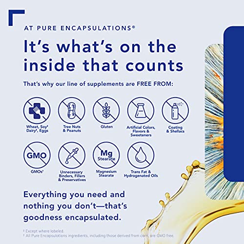 Pure Encapsulations GABA | Supplement to Support Relaxation and Moderation of Occasional Stress* | 120 Capsules
