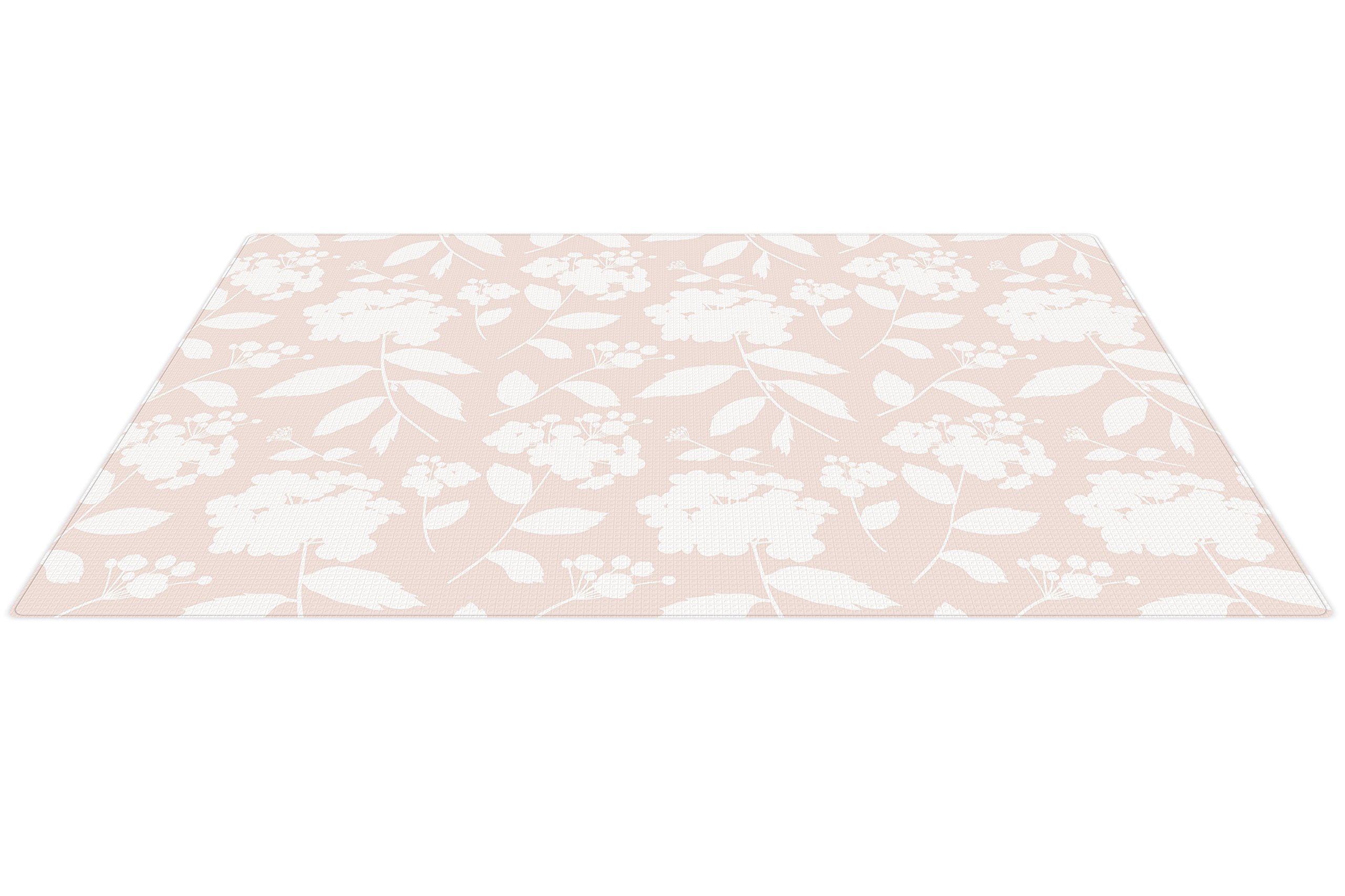 Premium Stylish Foam Floor Mat | Cushy-Soft & Thick | Waterproof, Easy-to-Clean, Hypoallergenic, Non-Toxic, Reversible, Portable | Baby Play Mat, Yoga Mat, Exercise Mat - Large Navy Geo Mountain