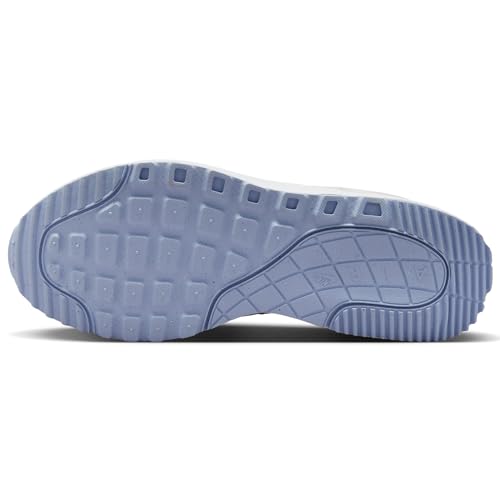 Nike Women's W Air Max System Trainers, White/Pink Bloom-Cobalt BL, 7