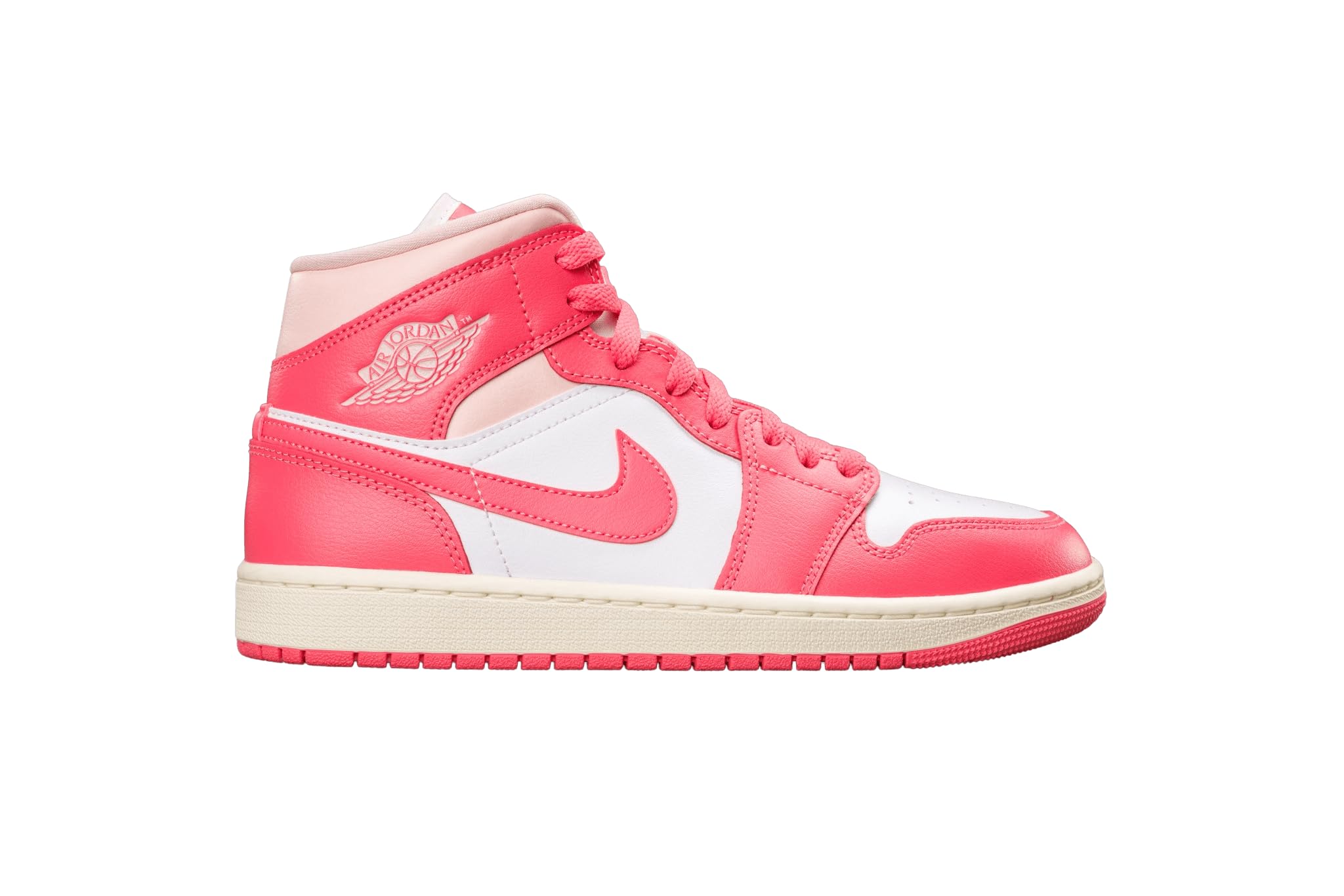 Jordan 1 Mid Women White/Sea Coral-Atmosphere BQ6472-186 8