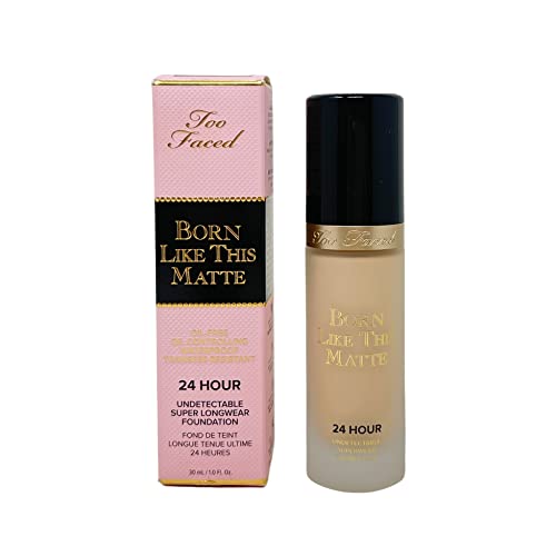 Too Faced Born Like This Matte 24 Hour Undetectable Super Longwear Foundation - 05 Snow