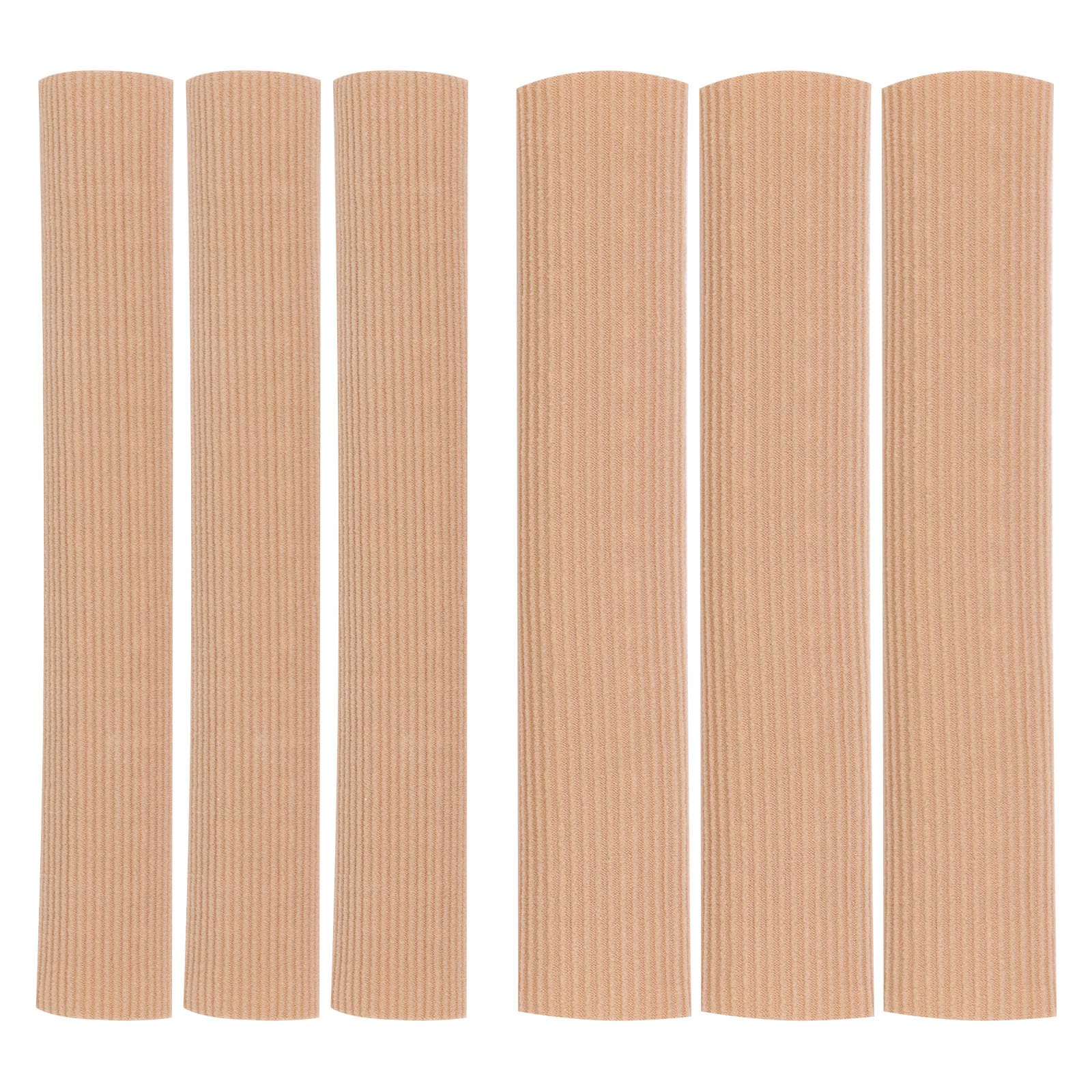 SWZHAI 6 PCS Toe Tubes Sleeves, Cuttable Toe Cushions Gel Toe Protector Breathable Toe Separators Tube Corn Pads for Toes, Fingers