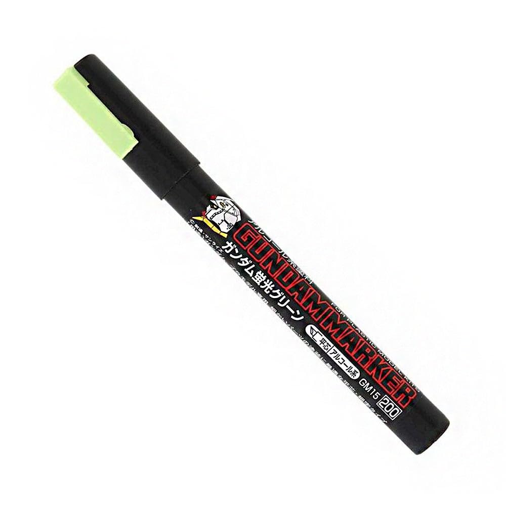 Bandai GM15 Mr. Hobby Fluorescent Green Gundam Marker, GSI Creos