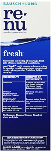 Bausch & Lomb ReNu Fresh Multi-Purpose Solution, 4 fl oz