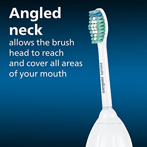 Philips Sonicare Genuine E-Series Replacement Toothbrush Heads, 2 Brush Heads, White, Frustration Free Packaging, HX7022/30