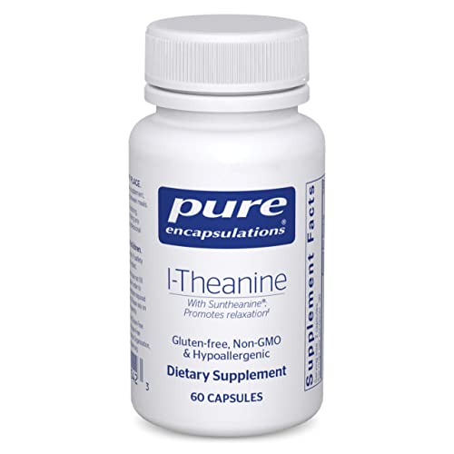 Pure Encapsulations L-Theanine | Amino Acid Supplement for Relaxation* | 60 Capsules
