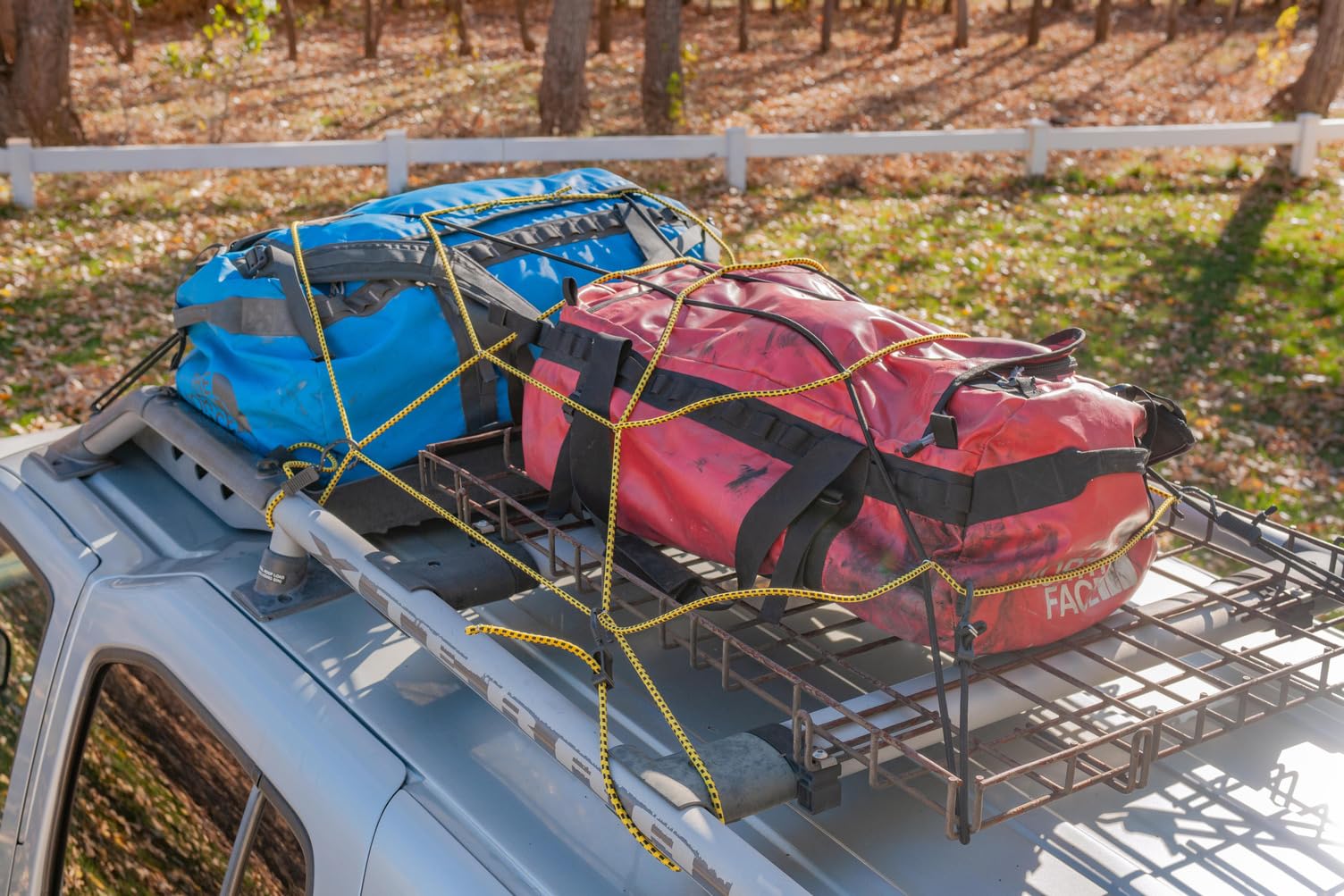 Keeper - 36β x 47β Adjustable Cargo ZipNet with ZipHook - Fully Adjustable and Expands to Maximum Stretched Size of 111β x 129β