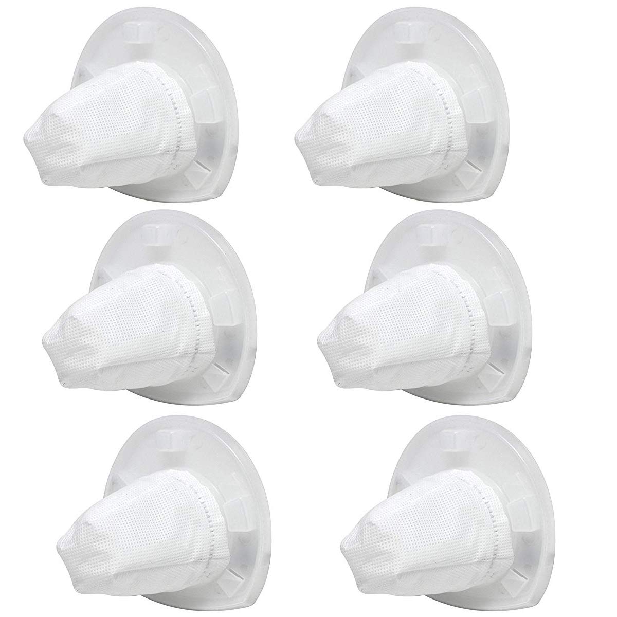 6 Pack Replacement Filter Compatible with Black & Decker Power Tools VF110 Dustbuster Cordless Vacuum CHV1410L CHV9610 CHV1210 CHV1510 CHV1410 CHV1410B BDH2000L, 90558113-01