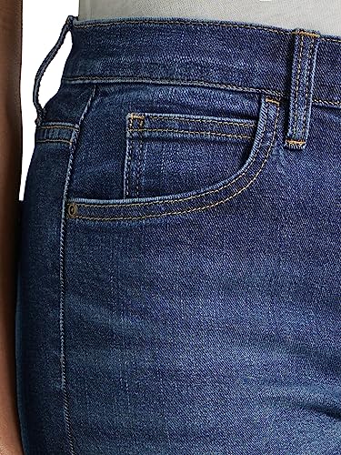 Lee Women's Legendary Mid Rise Flare Jean, Inner Strength, 18