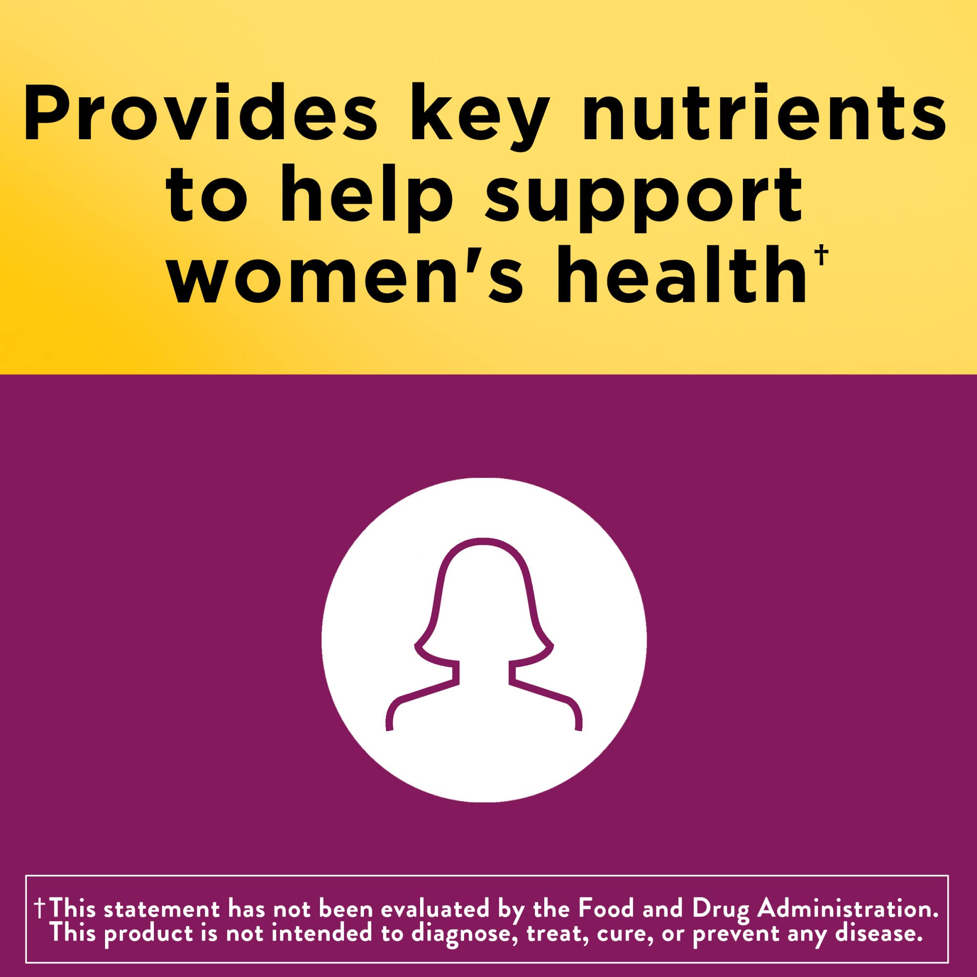 Nature Made Multivitamin For Her, Womens Multivitamin for Daily Nutritional Support, Multivitamin for Women, 70 Gummies, 35 Day Supply
