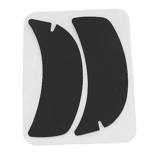 Eyelash Extension Patches, Notch Eyelash Extension Under Eye Gel Pads 10 Pairs Soft for Salon (Black)