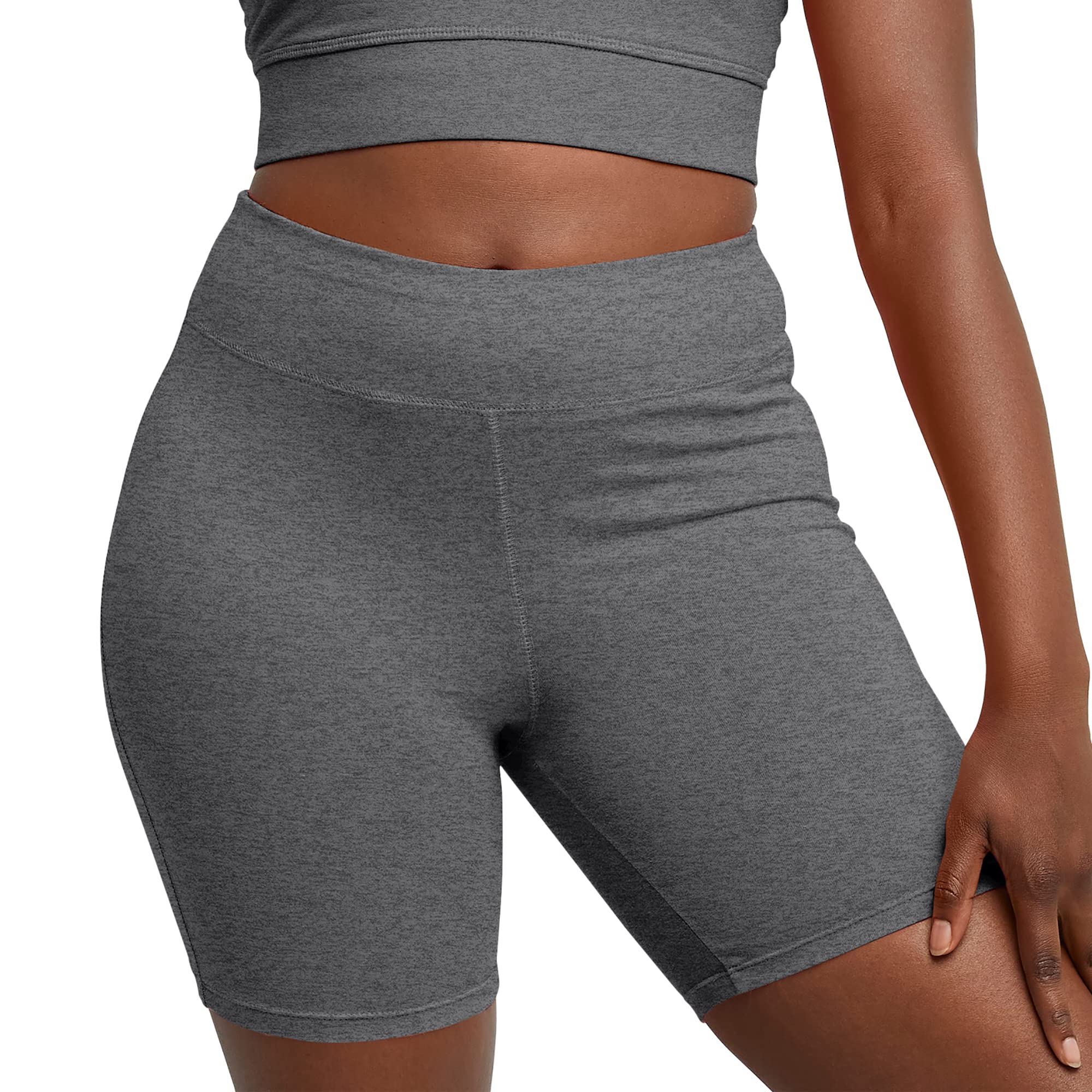 Hanes Women's Stretch Jersey Bike Short