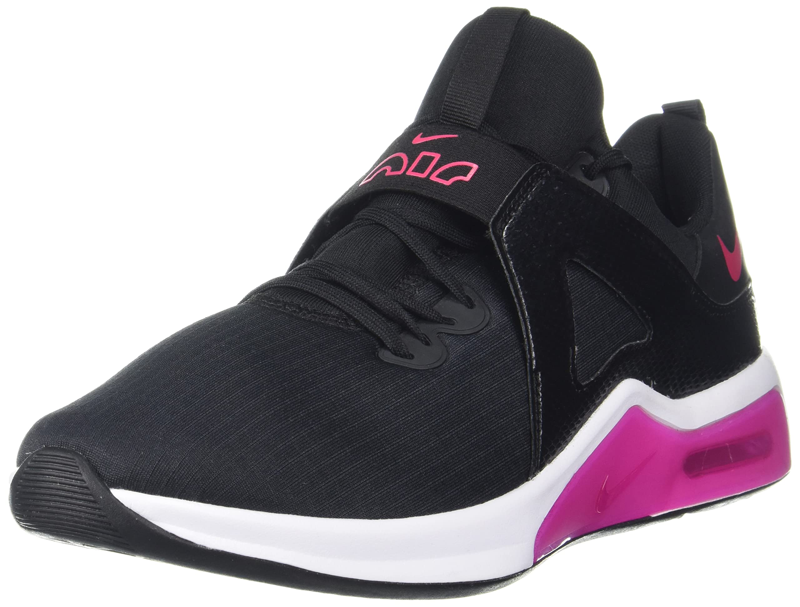 Nike Women's W Air Max Bella Tr 5 Training Shoe, BLACK/RUSH PINK-WHITE, 6 UK (8 US)