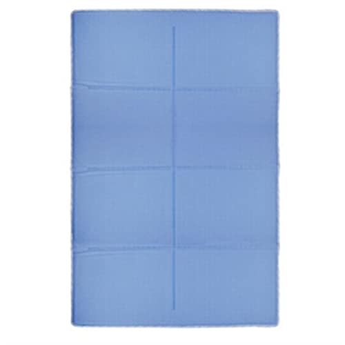 LUCBEI Ice pad Gel Cooling Mat Summer Yoga Sofa Floor Office Chair Pet Cooling Gel Cooling Mattress Cooling ice Pads (Color : Brass, Size : 90 * 90cm)