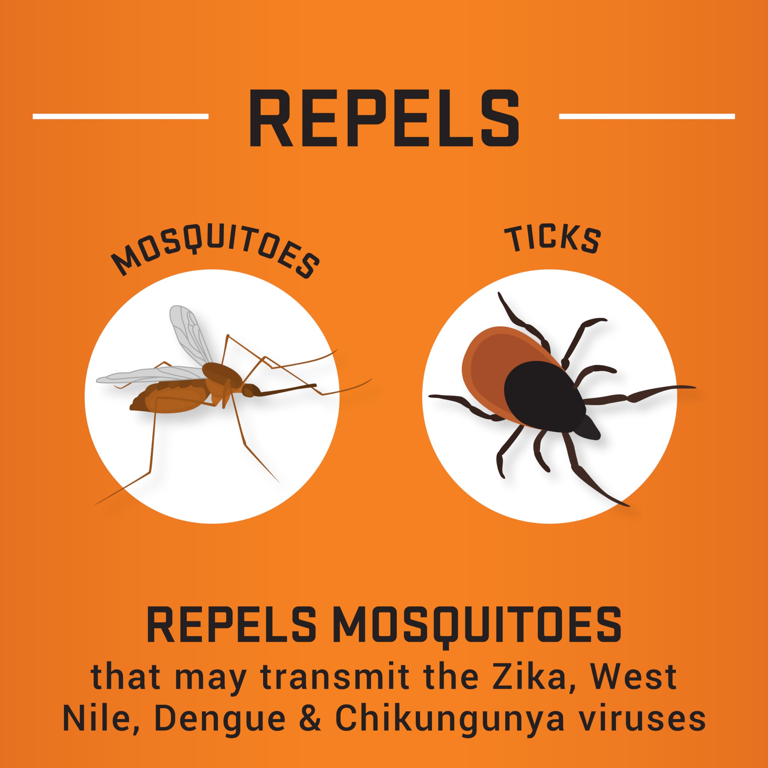 Repel Insect Repellent Sportsman Max Formula (2 Pack), Repels Mosquitoes, Ticks and Gnats, Effective Long-Lasting Protection, 40% DEET (Pump Spray) 6 fl Ounce