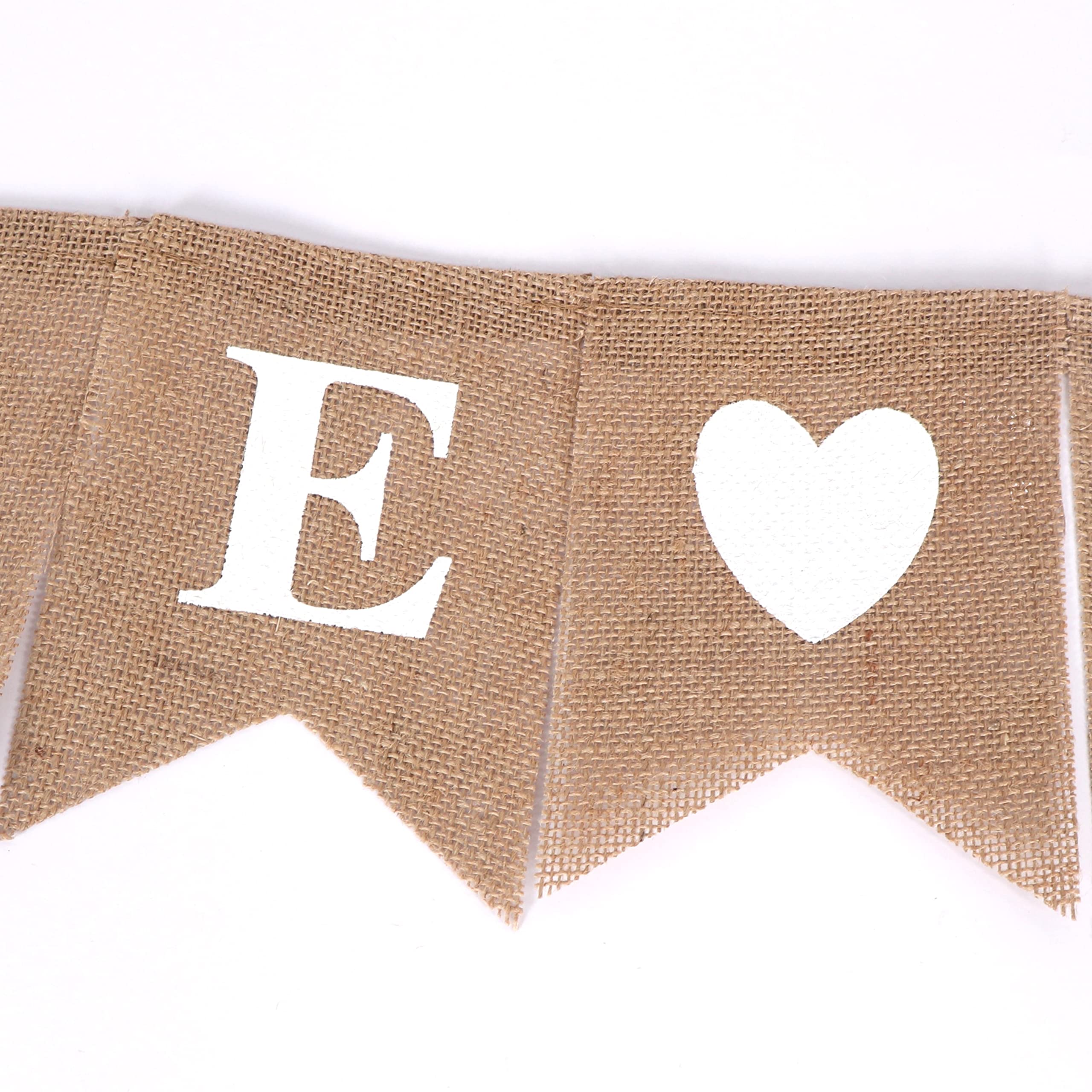 BRIDE TO BE Bunting Banner, Hessian Burlap Garland Bunting for Wedding, Bridal Shower, Hen Party Decoration