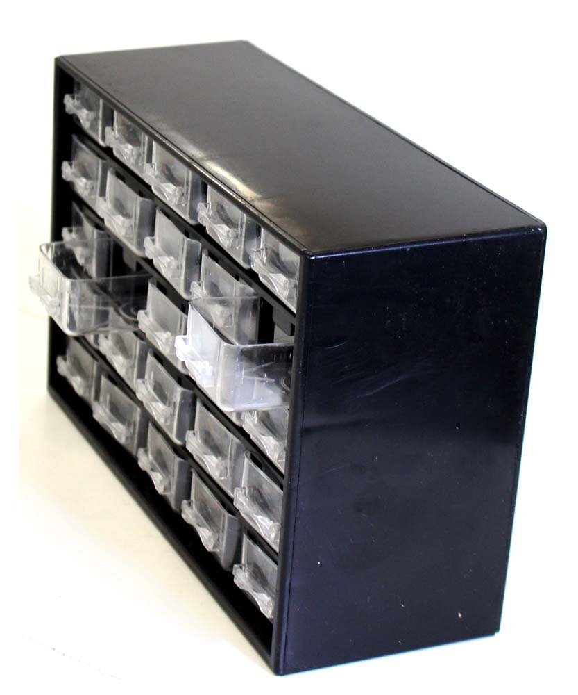 STOW AWAY 25 Drawer Small Parts Organizer Unit: TJ05-08725