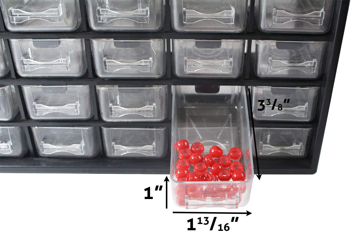 STOW AWAY 25 Drawer Small Parts Organizer Unit: TJ05-08725