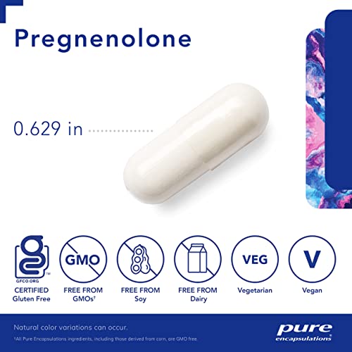 Pure Encapsulations Pregnenolone 30 mg | Supplement to Support The Immune System, Memory, and Hormone Balance* | 180 Capsules