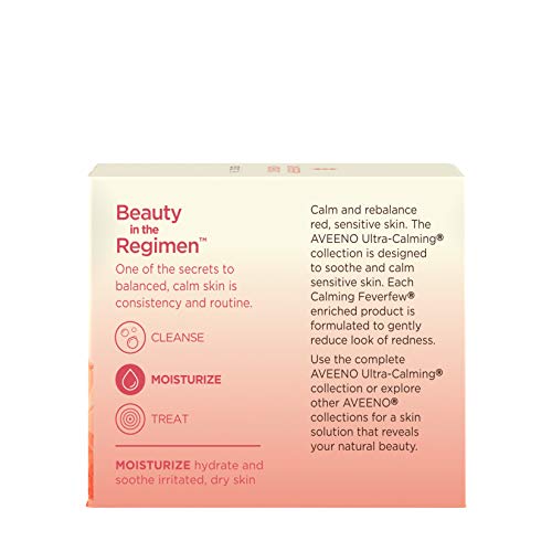 Aveeno Ultra-Calming Nourishing Night Cream, Fragrance Free, 1.7 Ounce