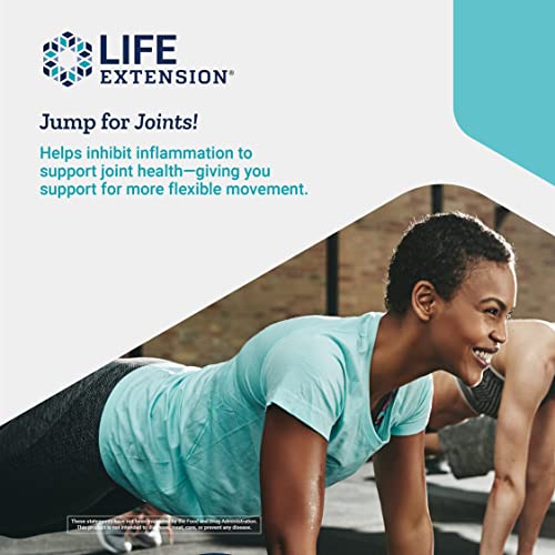 Life Extension NT2 Collagen - Undenatured Type II Collagen Supplement to Support Joint Mobility – Type 2 Collagen for Joints Cartilage Health - Non-GMO, Gluten-Free, Once-Daily - 60 Small Capsules