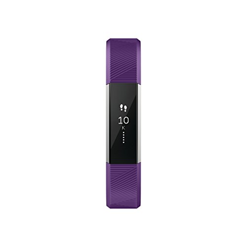 Fitbit Ace, Activity Tracker for Kids 8+, Power Purple / Stainless Steel, 1 Count