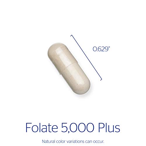 Pure Encapsulations - Folate 5,000 Plus - Activated Folate, Vitamin B12 and B6 Combination - 60 Capsules