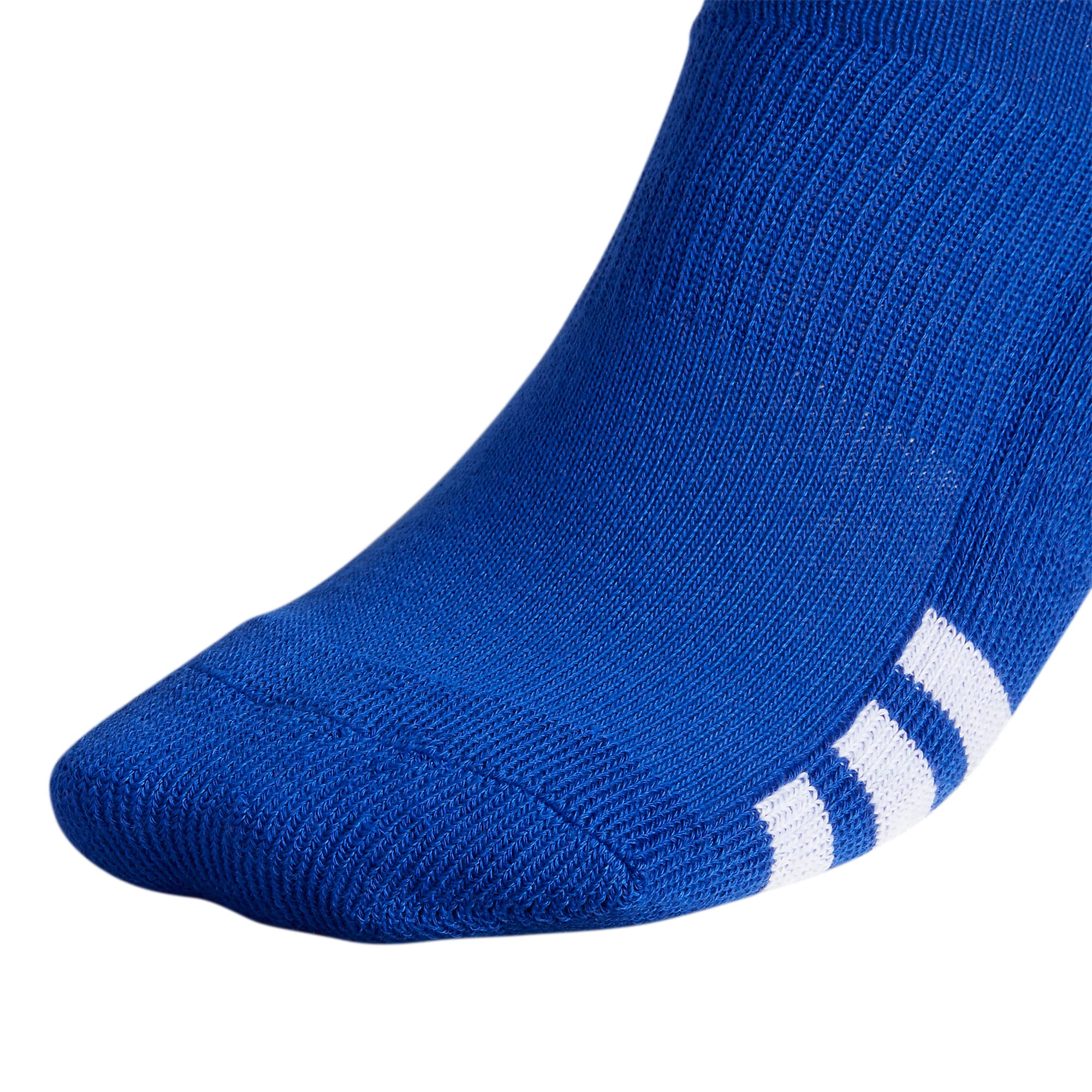 adidas Rivalry Field Multi Sport Over The Calf (OTC) Socks for Boys, Girls, Men and Women (2-Pair), Royal Blue/White, Small