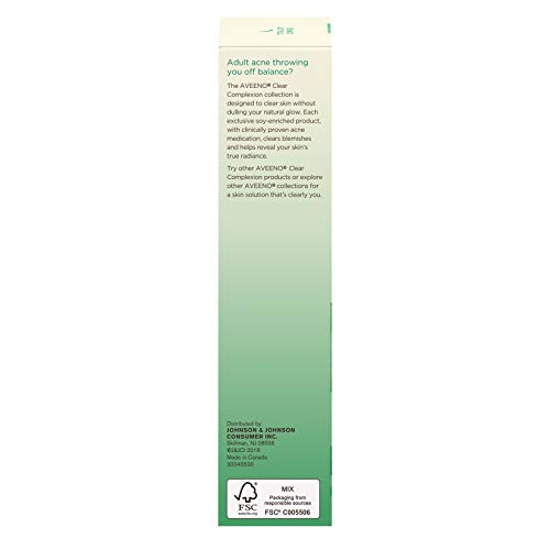 Aveeno, Facial Moisturizers Clear Complexion Daily Moisturizer Pump,4 fl oz