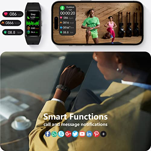 ππ¨π«πππ«π¨ π
π’ππ§ππ¬π¬ ππ«πππ€ππ«, 2023 Fitness Trackers with Blood Pressure and Heart Rate Monitor, Sleep Tracker with HRV and Blood Oxygen, Step Calorie Activity Smart Watch for Women Men