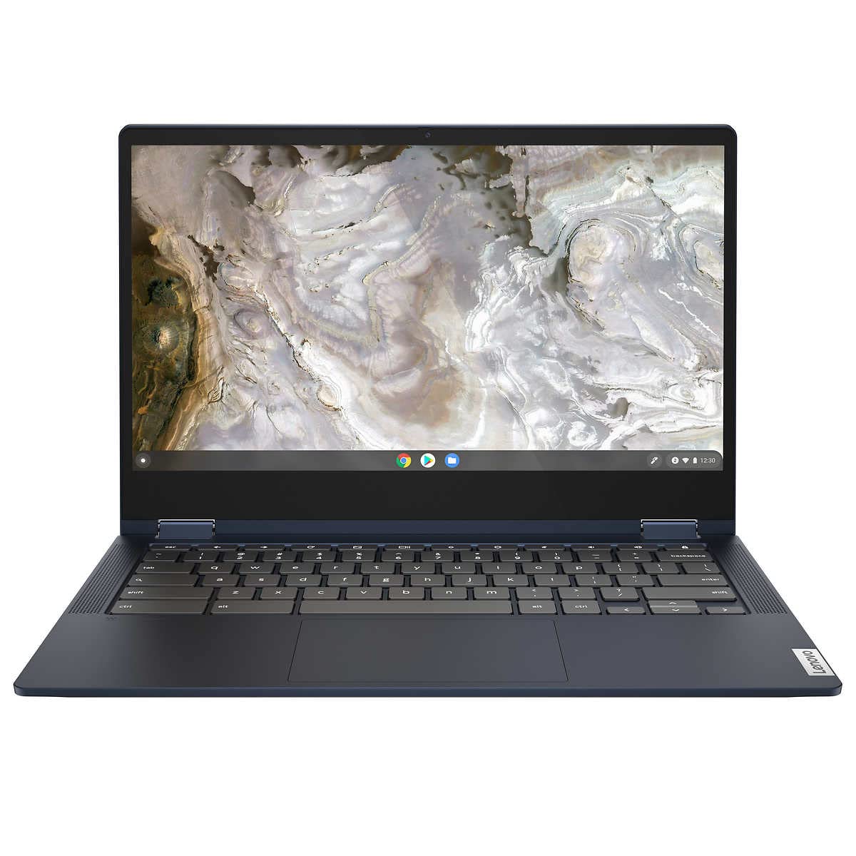 Newest Lenovo Chromebook Flex 5 Convertible 2-in-1 Laptop in Abyss Blue 13.3 FHD Touchscreen 11th Gen Intel Core i3-1115G4 up to 4.1Ghz 8GB DDR4 RAM 128GB SSD Intel Graphics Chrome OS (Renewed)