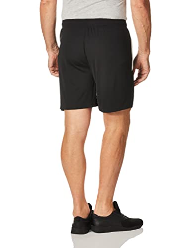 PUMA mens Teamliga Shorts, Black/White, Medium US
