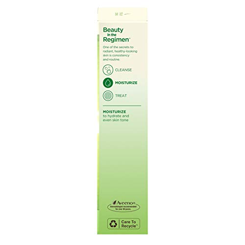 Aveeno Positively Radiant Daily Face Moisturizer with Broad Spectrum SPF 15 Sunscreen and Soy Extract, 4 fl. oz
