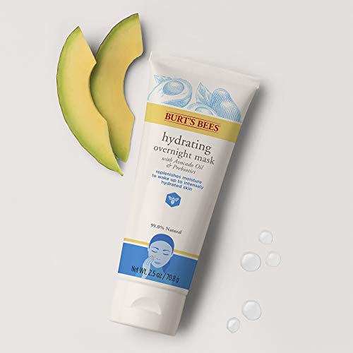 Burt's Bees Hydrating for Unisex, Overnight Mask, 2.5 Oz