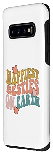 Galaxy S10 Happiest Besties On Earth Cute Custom Park For Best Friends Case