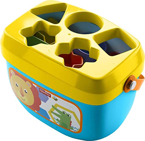 Fisher-Price Stacking Toy Baby’S First Blocks Set Of 10 Shapes For Sorting Play For Infants Ages 6+ Months