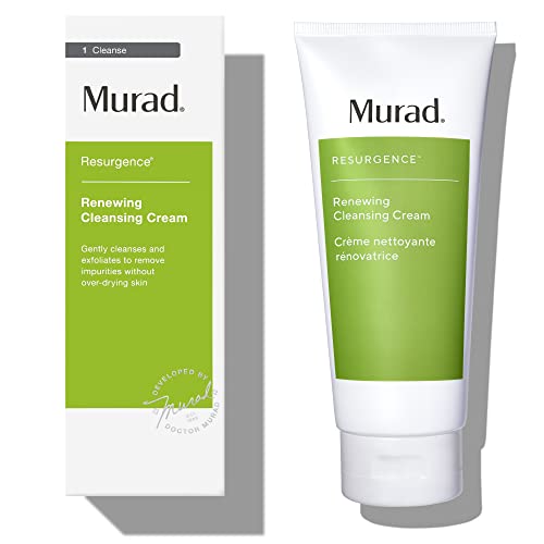 Murad Resurgence Renewing Cleansing Cream - Anti-Aging, Cleansing Cream Face Wash - Hydrating Daily Face Cleanser, 6.75 Fl Oz (packaging may vary)