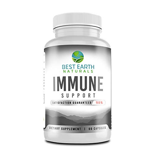 Best Earth Naturals Immune Support- Vitamin Herbal Complex for Immune System Support & Immunity Booster - 60 Count