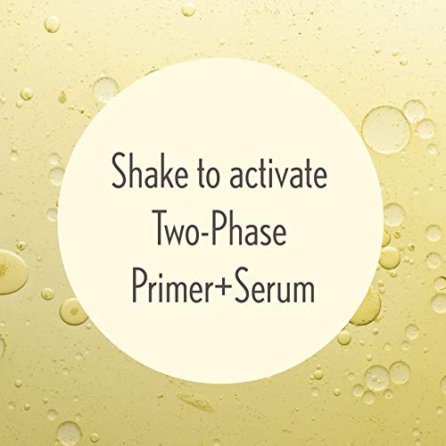 Aveeno Positively Radiant MaxGlow Hydrating Face Serum + Primer with Moisture Rich Soy & Kiwi Complex, Hypoallergenic, Non-Comedogenic, Paraben- & Phthalate-Free, 1.5 fl. oz
