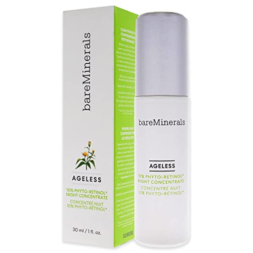bareMinerals Ageless 10 Percent Phyto-Retinol Night Concentrate, 1.0 Ounce