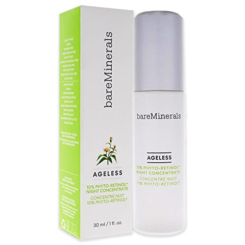 bareMinerals Ageless 10 Percent Phyto-Retinol Night Concentrate, 1.0 Ounce